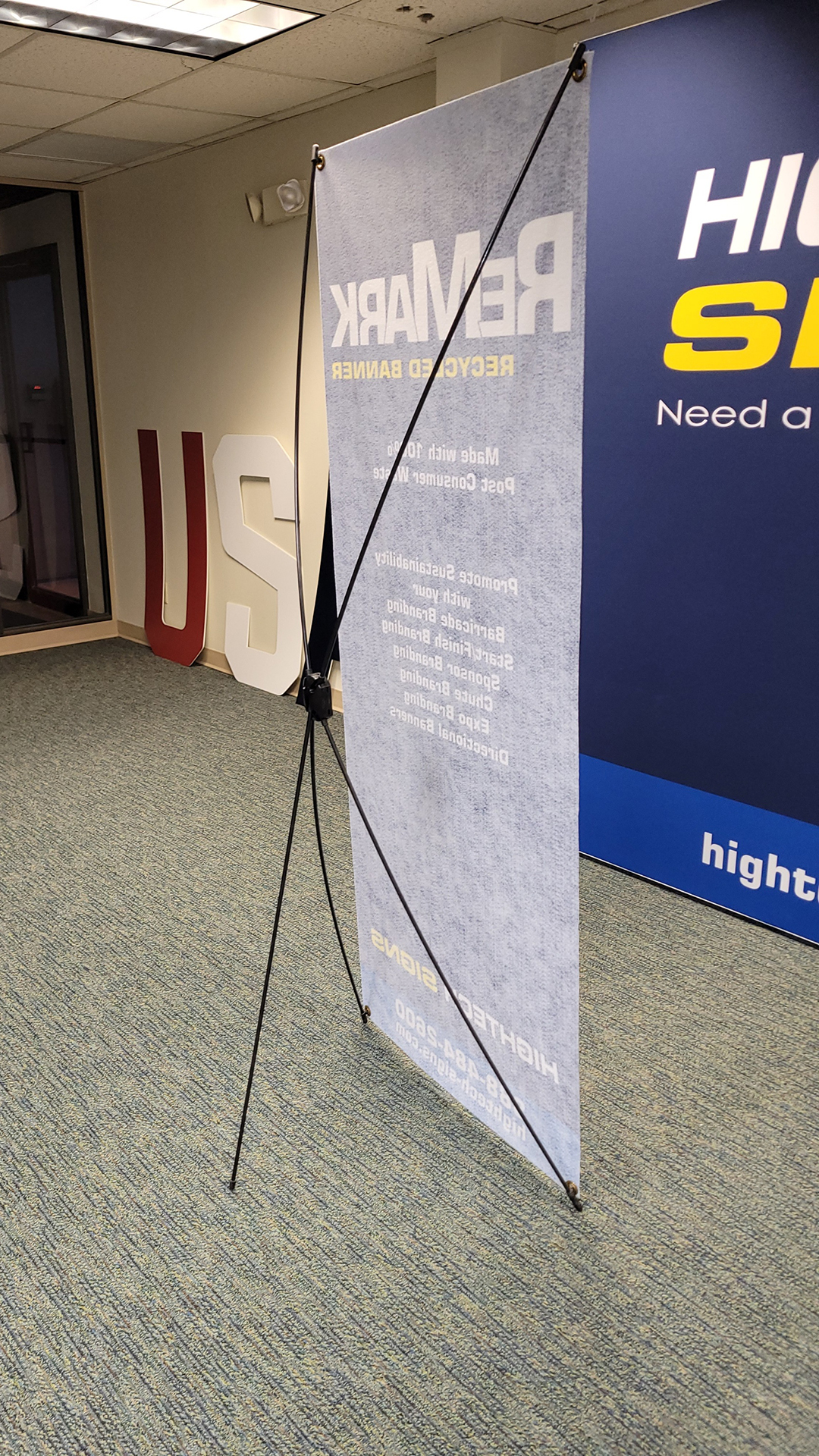 Fabric displays | Hightech Signs